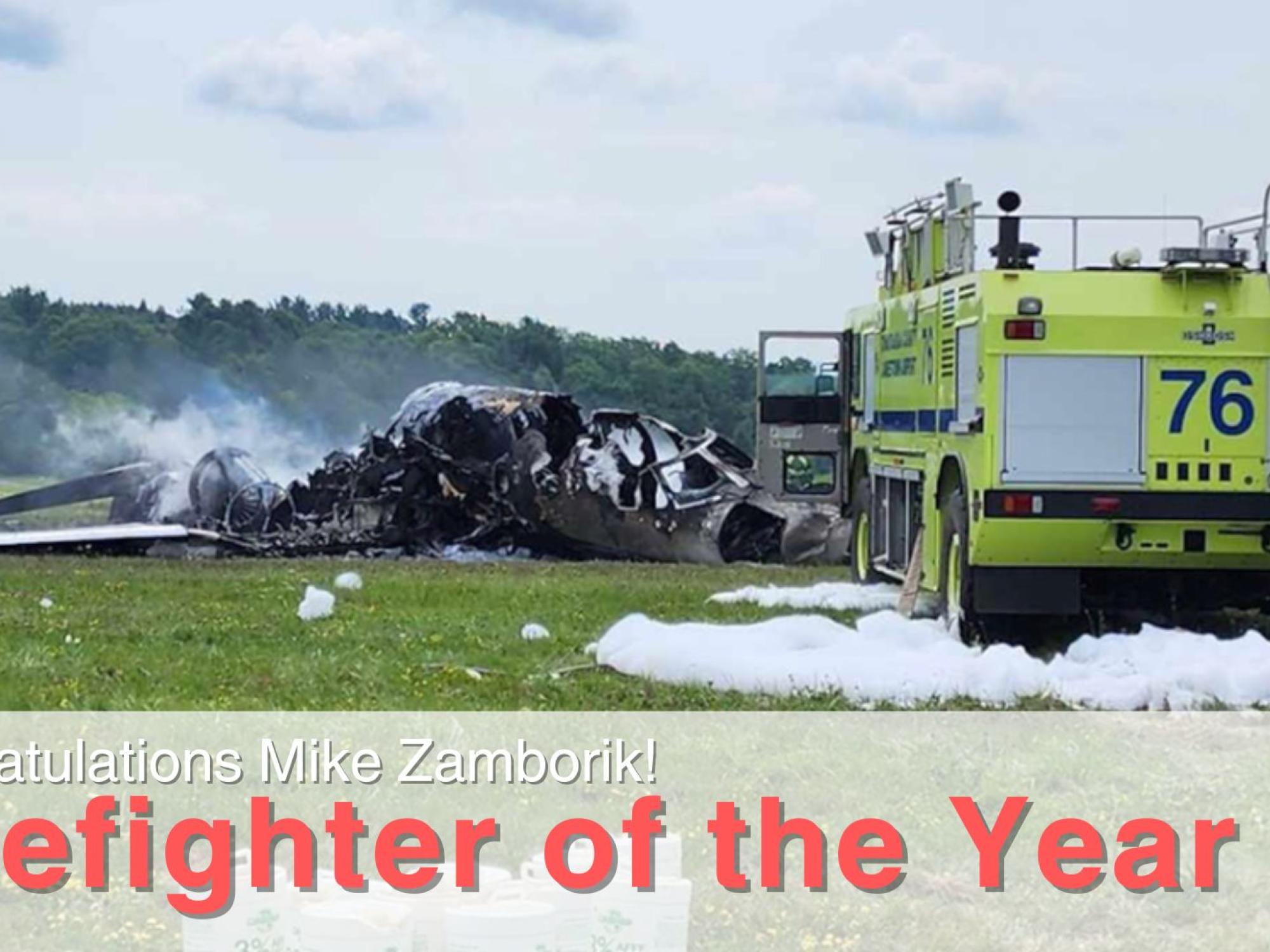 Honoring Heroism: Mike Zamborik Named Chautauqua County Firefighter of the Year | Chautauqua ...